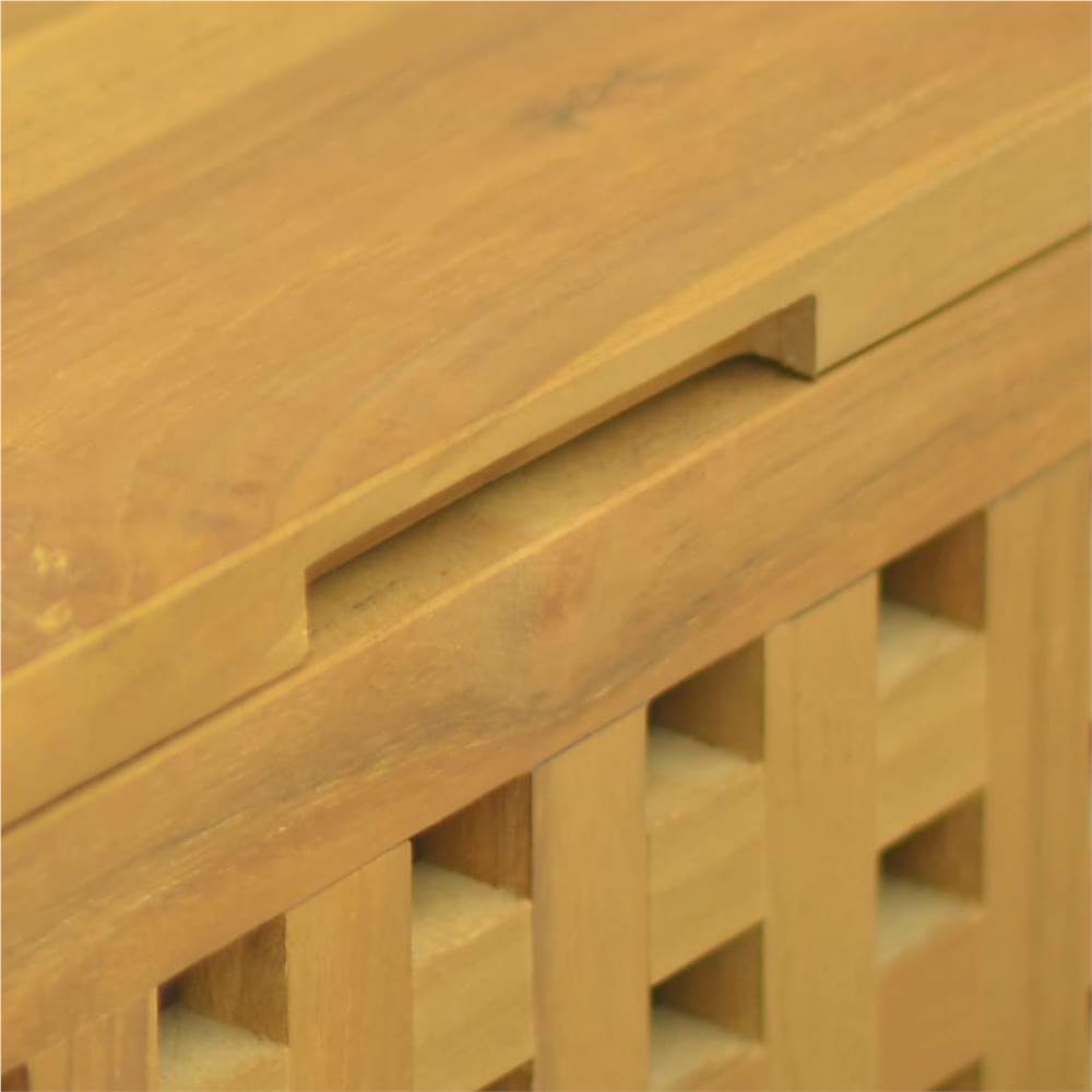 Rope Box 40x40x40 cm Solid Wood Teak