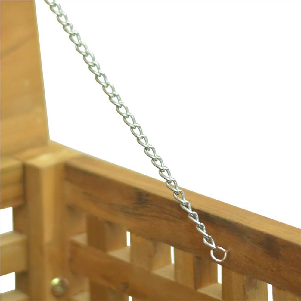 Rope Box 40x40x40 cm Solid Wood Teak