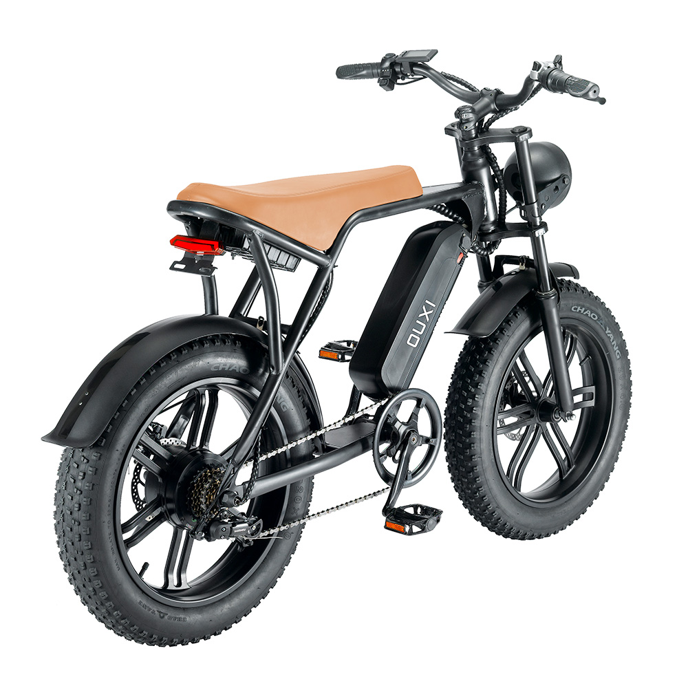 OUXI V8 Retro Electric Bike 20 Inch 15Ah Battery 50KM/H 750W Motor