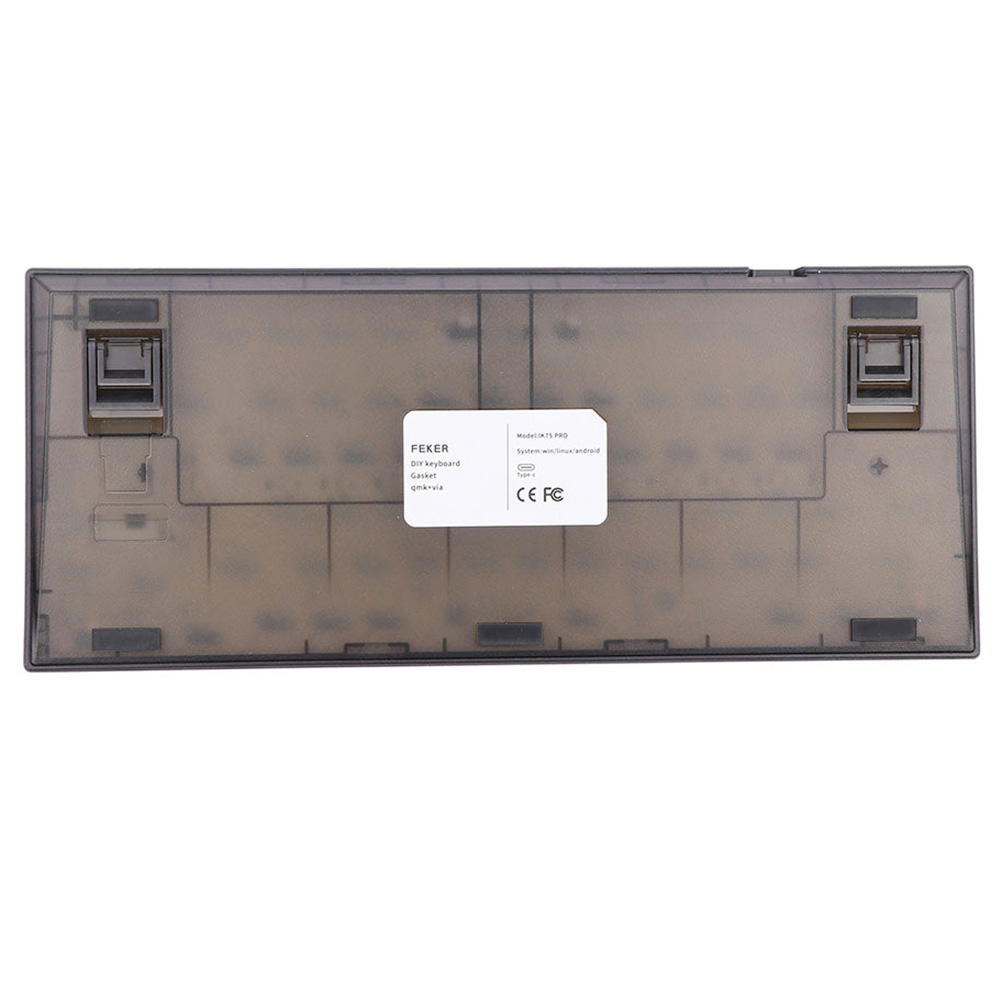 FEKER IK75 PRO QMK/VIA Kit 75% 82 Keys Wired Mechanical Keyboard