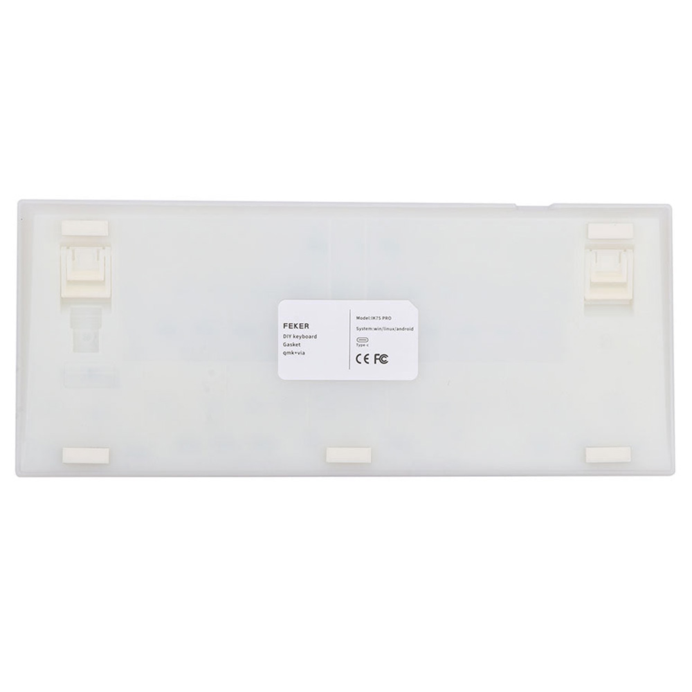 FEKER IK75 PRO QMK/VIA Kit 75% 82 Keys Wired Mechanical Keyboard