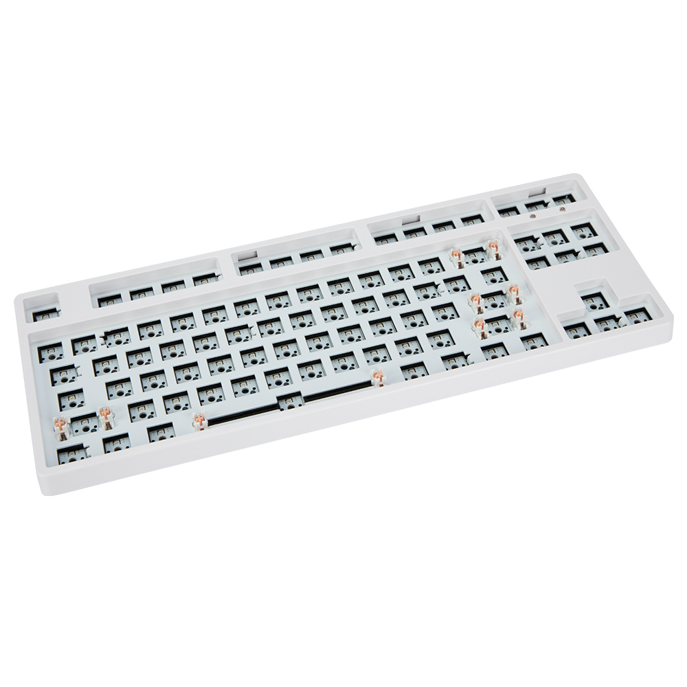 ACGAM MMD87 87 Keys Mechanical Keyboard DIY Kits White