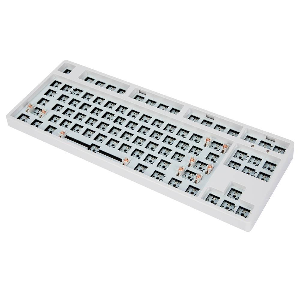 ACGAM MMD87 87 Keys Mechanical Keyboard DIY Kits White