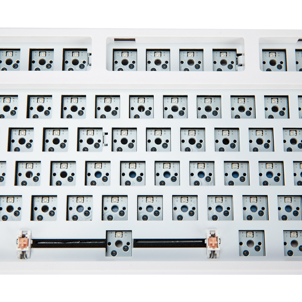 ACGAM MMD87 87 Keys Mechanical Keyboard DIY Kits White