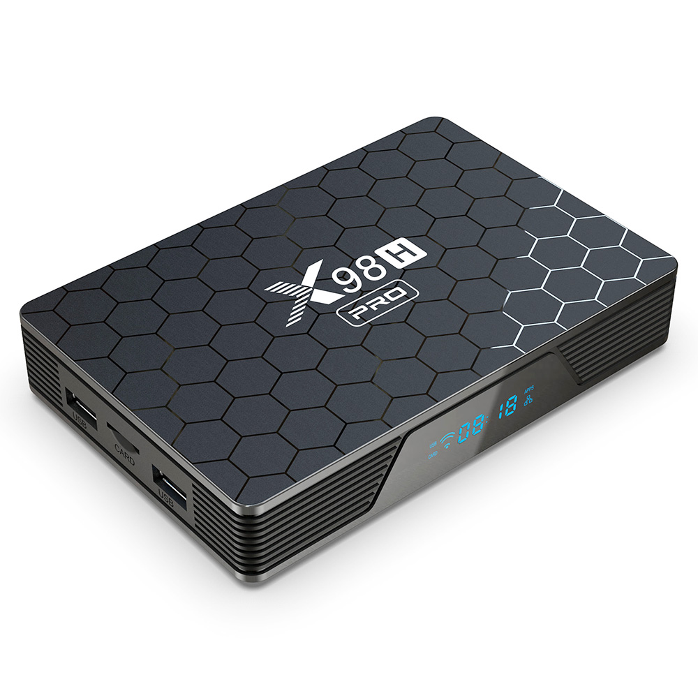 X98H Pro TV BOX Android 12 Allwinner H618 4GB RAM 32GB ROM WIFI 6