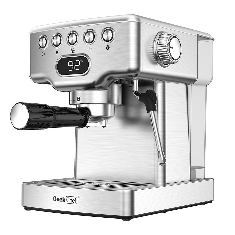 Geek Chef GCF20E 20 Bar Espresso Maker Coffee Machine Geek Chef GCF20E 20 Bar Espresso Maker Coffee Machine