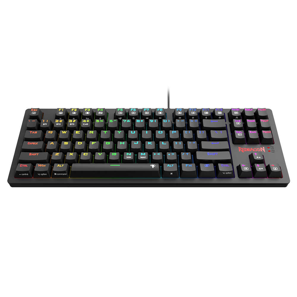 Redragon K598P-KBS RGB TKL Wireless Mechanical Keyboard Black