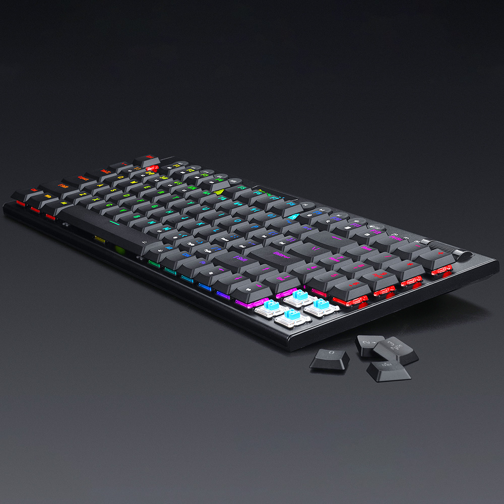 Redragon K625P-KB Wired RGB Backlit Mechanical Keyboard Black