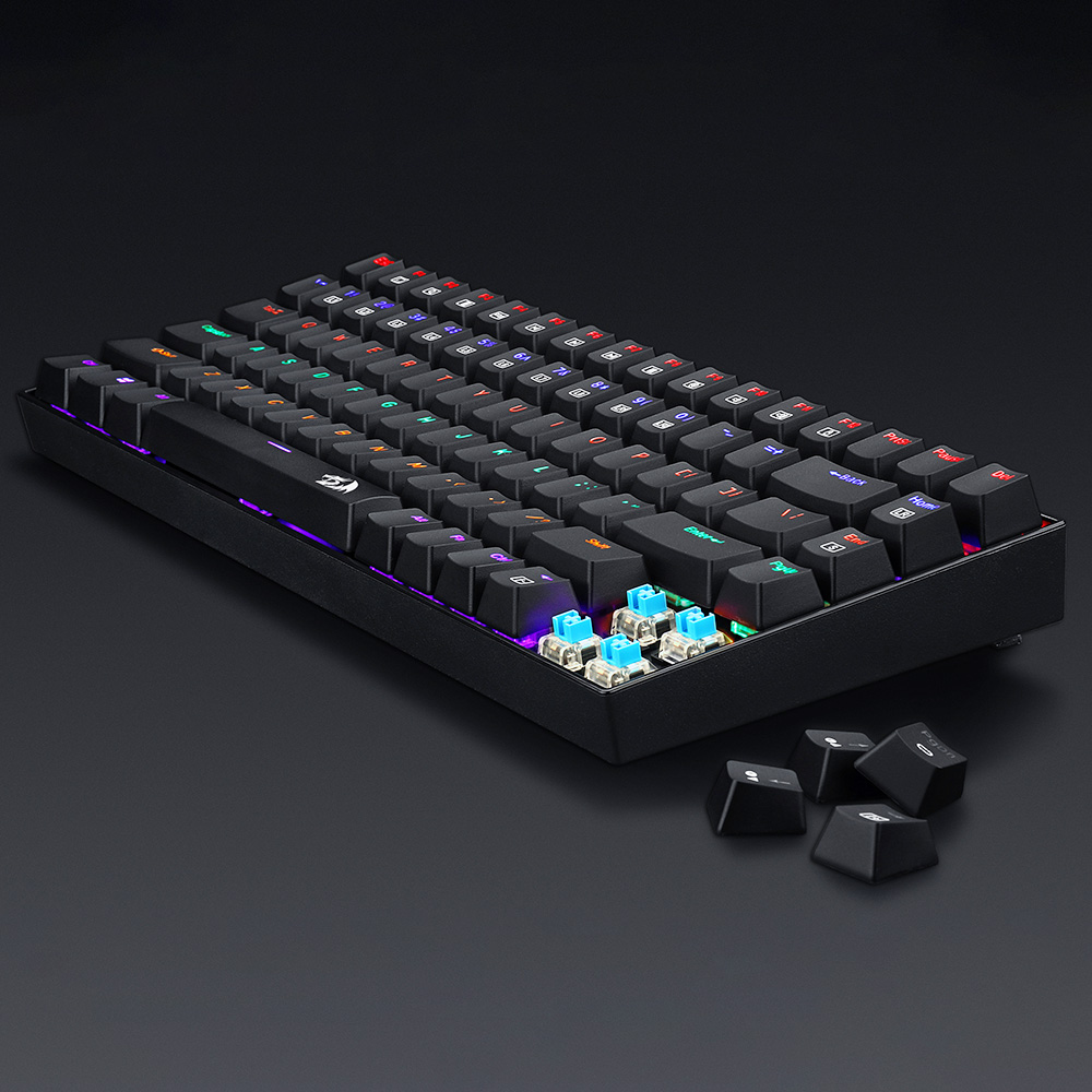 Redragon K629-KB 75% Rainbow LED Backlight Mechanical Gaming keyboard