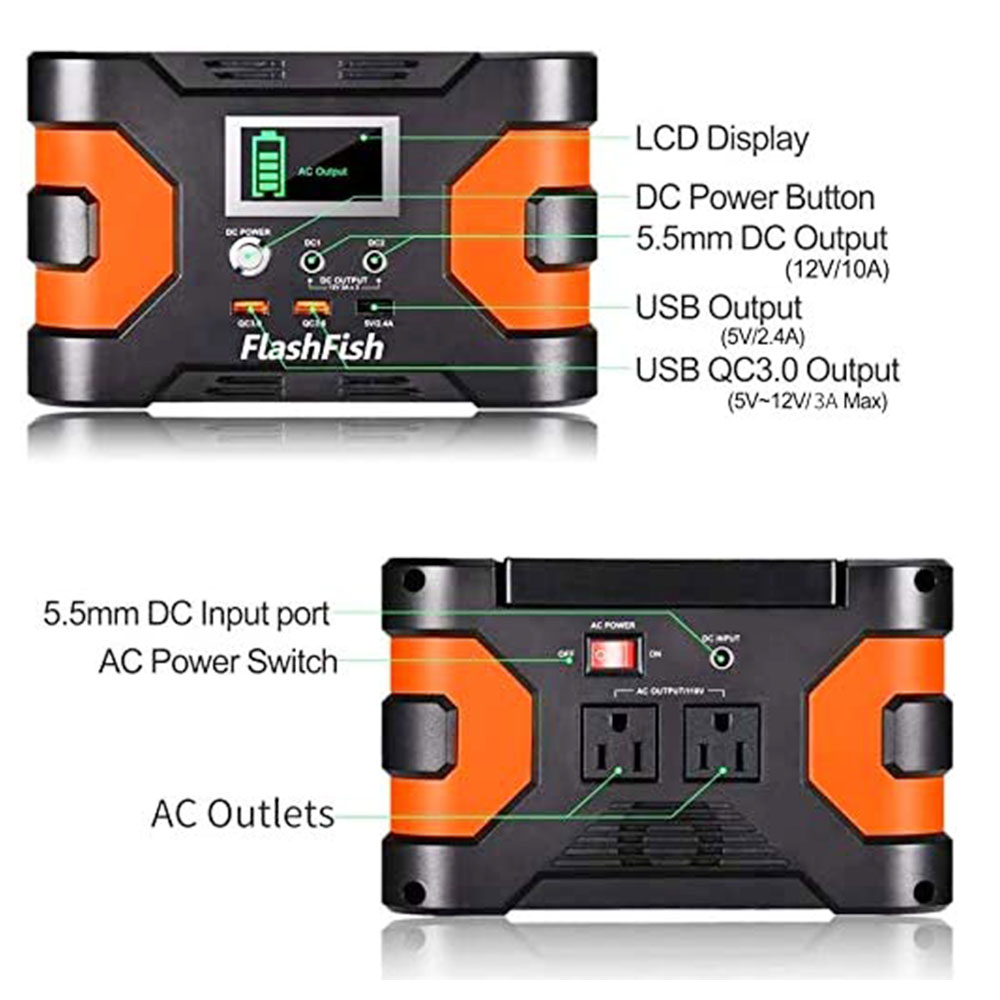 Flashfish EA150 166Wh Portable Power Station