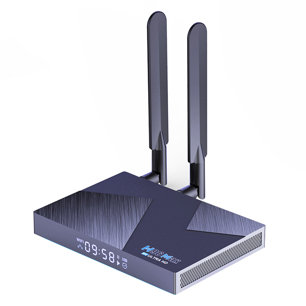 H96 MAX V58 Android 12 RK3588 8GB/64GB TV BOX 8K Decode US Plug