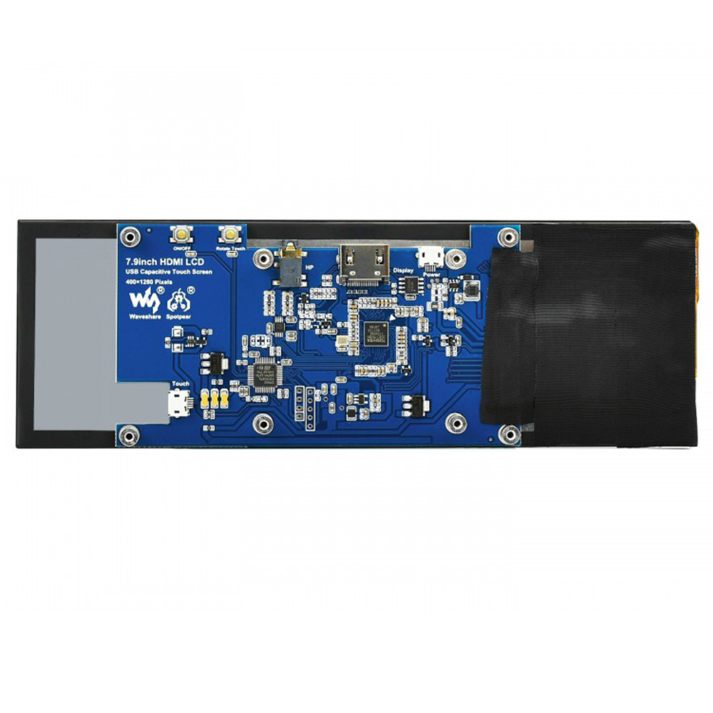 Waveshare 7.9in Capacitive Touch Screen for Raspberry Pi 4B/3B+/3A ...