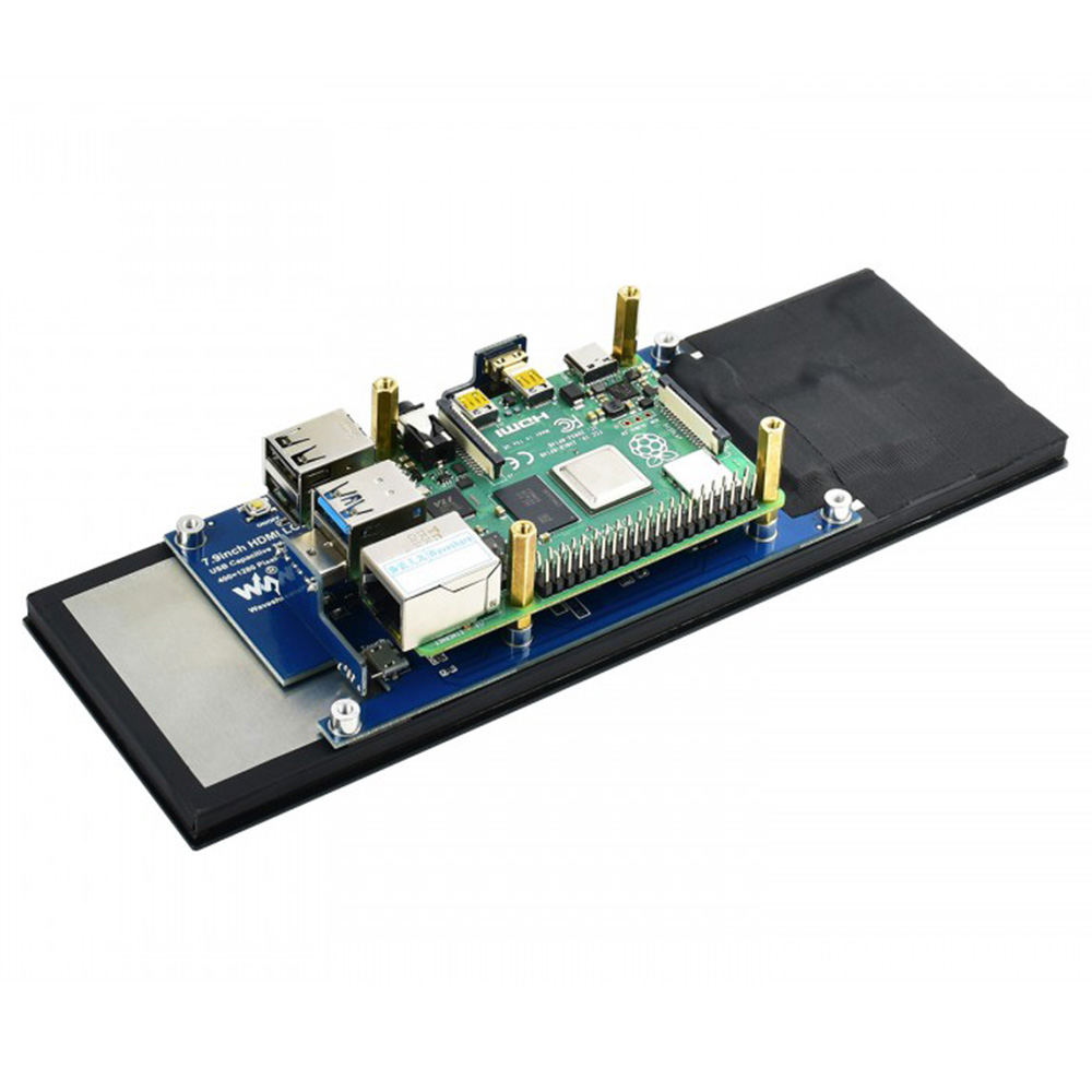 Waveshare 7.9in Capacitive Touch Screen for Raspberry Pi 4B/3B+/3A ...