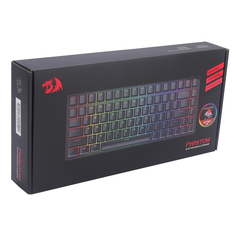 Redragon K629-RGB 84-Key RGB Backlight Mechanical Gaming keyboard