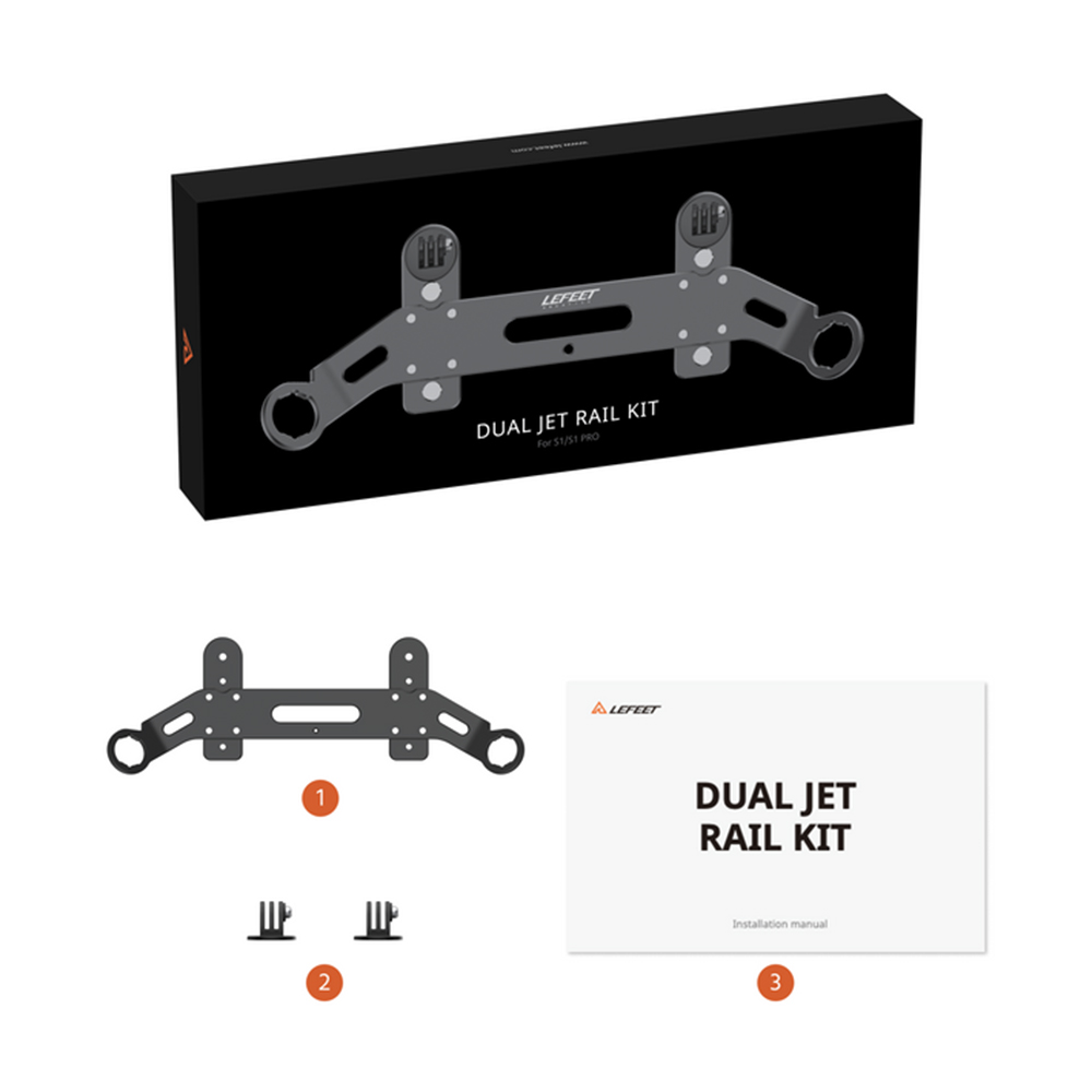 LEFEET Dual Jet Rail Kit S1 and S1 Pro