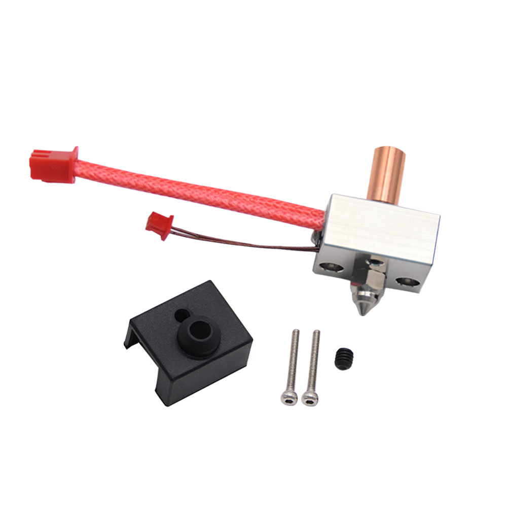 Creativity Ender-3 S1 Aluminum Heating Block Copper Plated Nozzle Kit