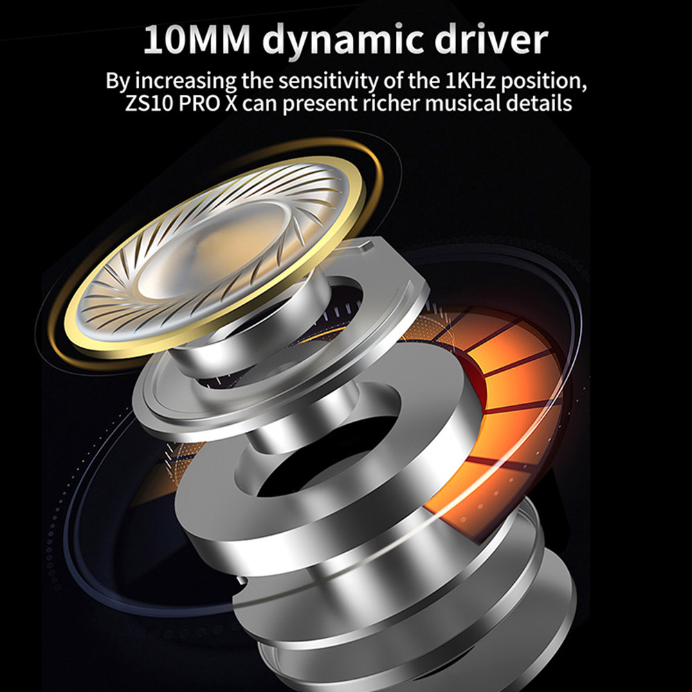 KZ ZS10 Pro X Wired Earphone