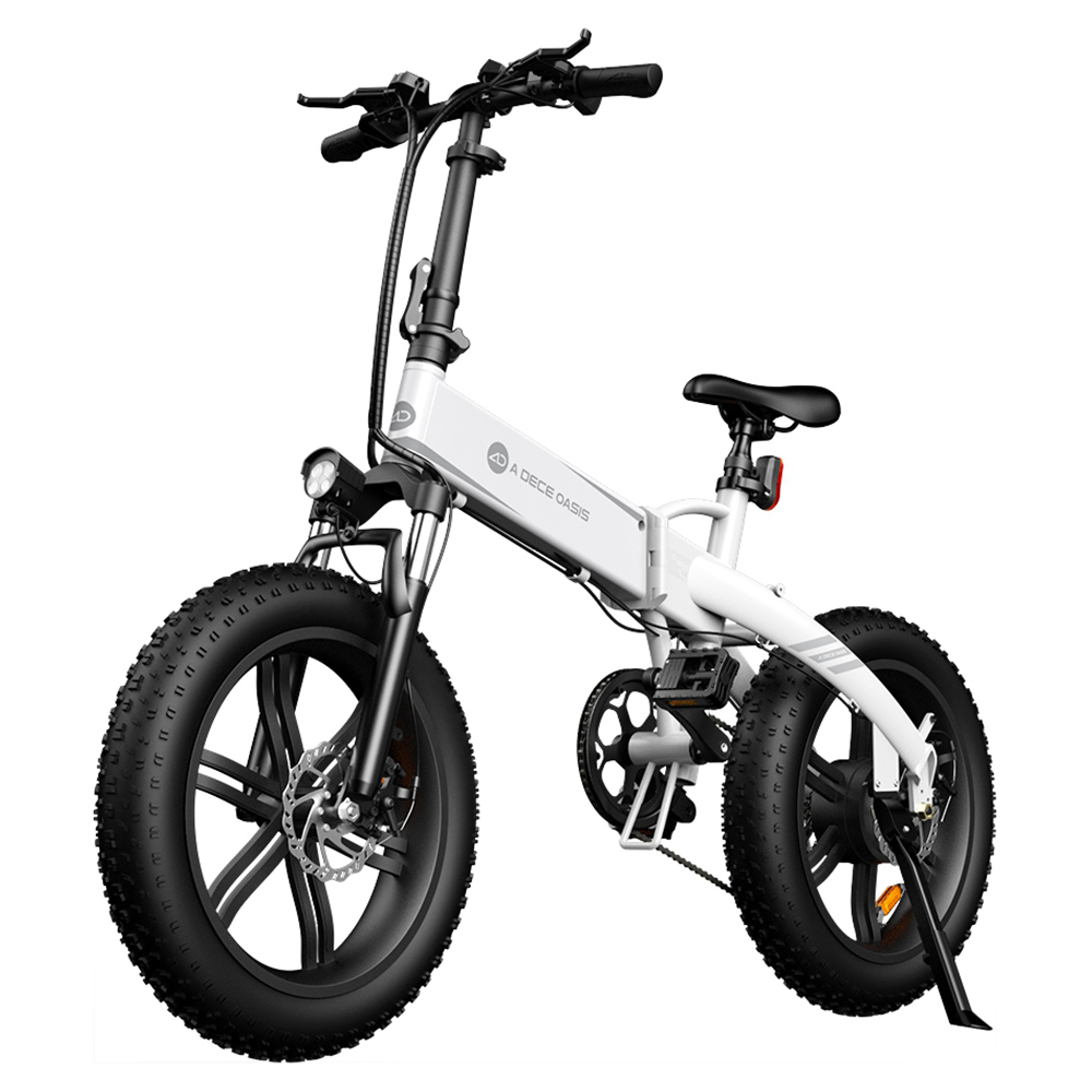 ADO A20F+ Electric Folding Bike 250W Motor 10.4Ah Battery White