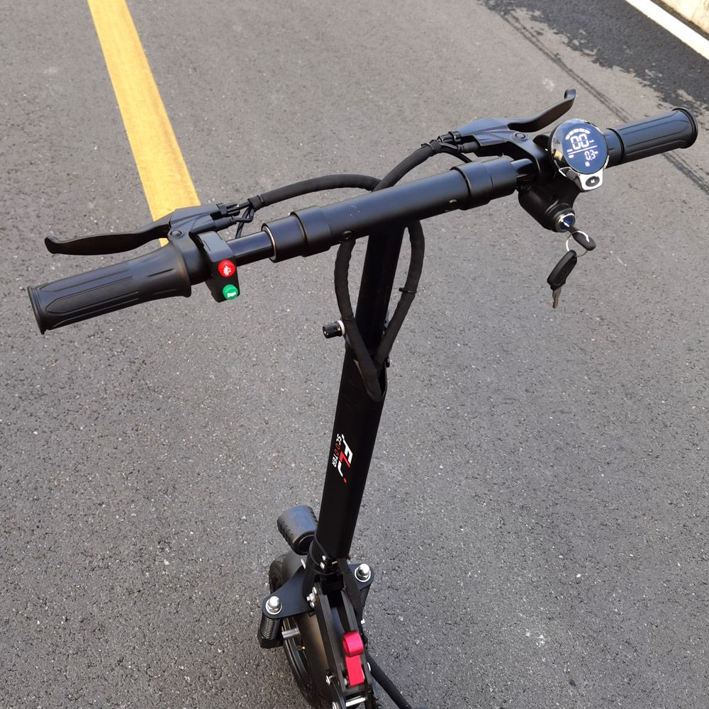 FLJ SK1 1200W Motor Electric Scooter 10 Inch 35AH 45km/h with Seat