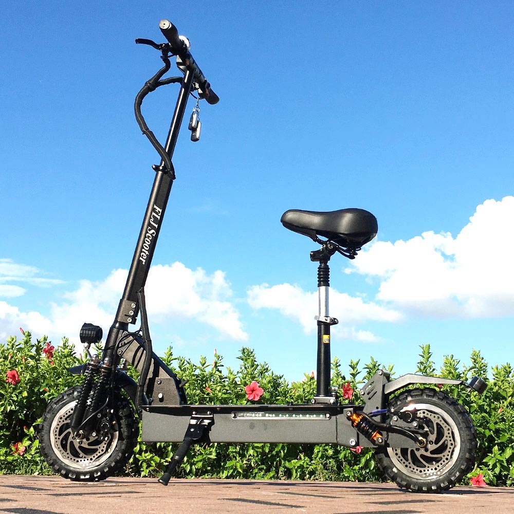 FLJ T113 11inch 2*1600W Dual Motors Electric Scooter With Seat