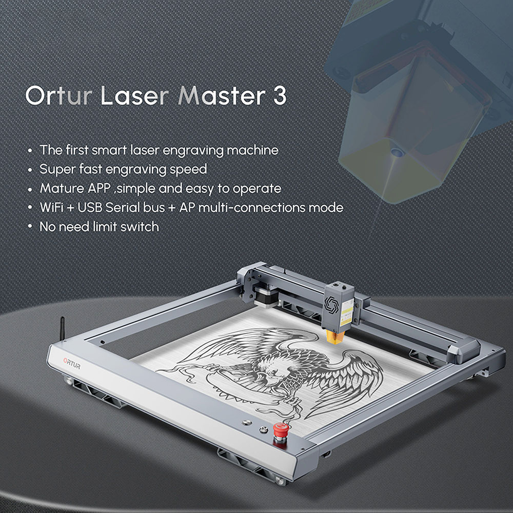 ORTUR Laser Master 3 10W Laser Engraver Cutter