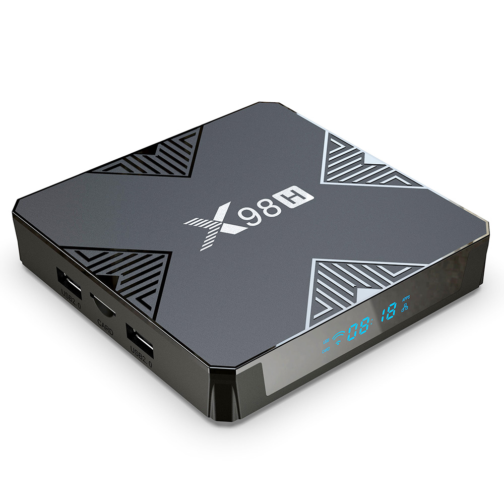 X98H TV BOX Android 12 Allwinner H618 2GB RAM 16GB ROM WIFI 6
