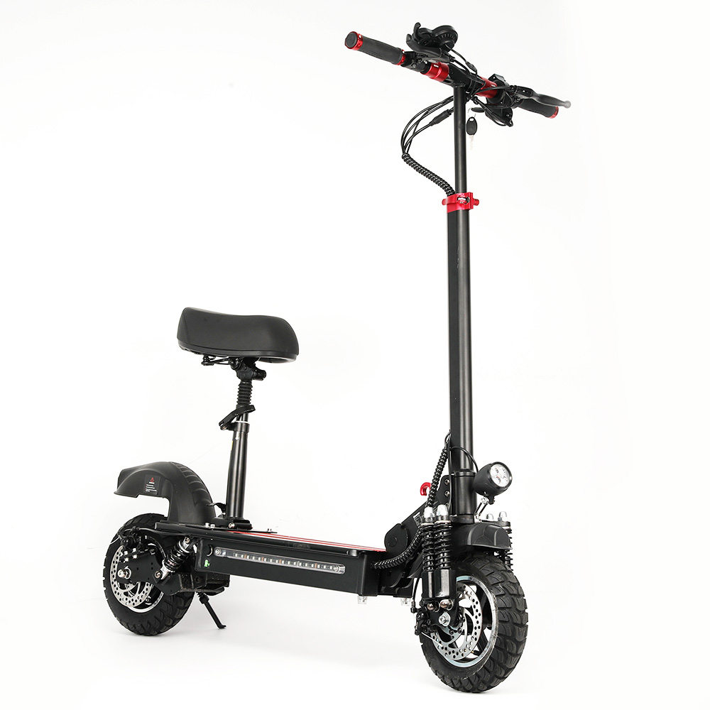 iScooter iX5 Electric Scooter with Seat 10 Inch 15AH 45Km/h 600W Motor