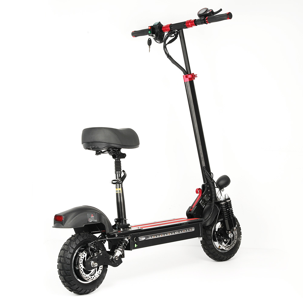 iScooter iX5 Electric Scooter with Seat 10 Inch 15AH 45Km/h 600W Motor