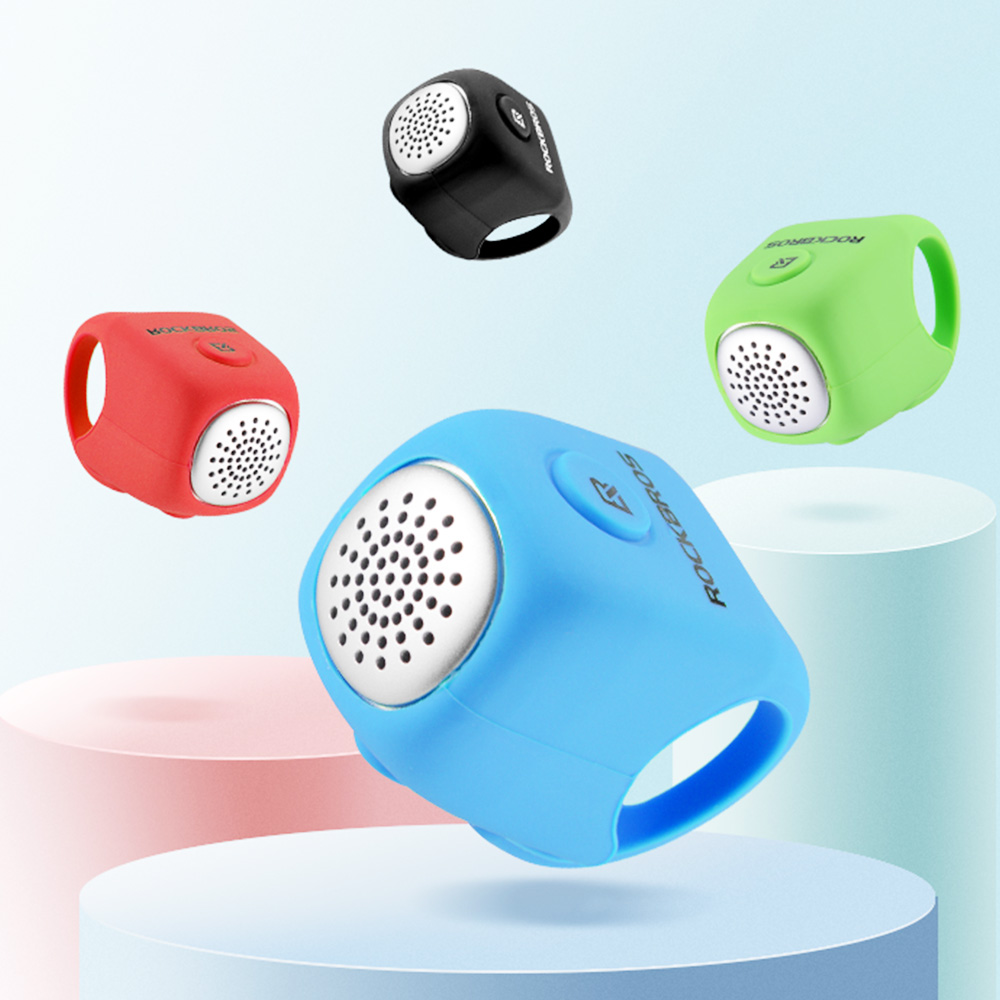 ROCKBROS Electric Cycling Bell 90 dB Horn Rainproof Black