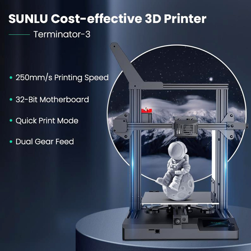 Sunlu T3 3D Printer Up to 250mm/s