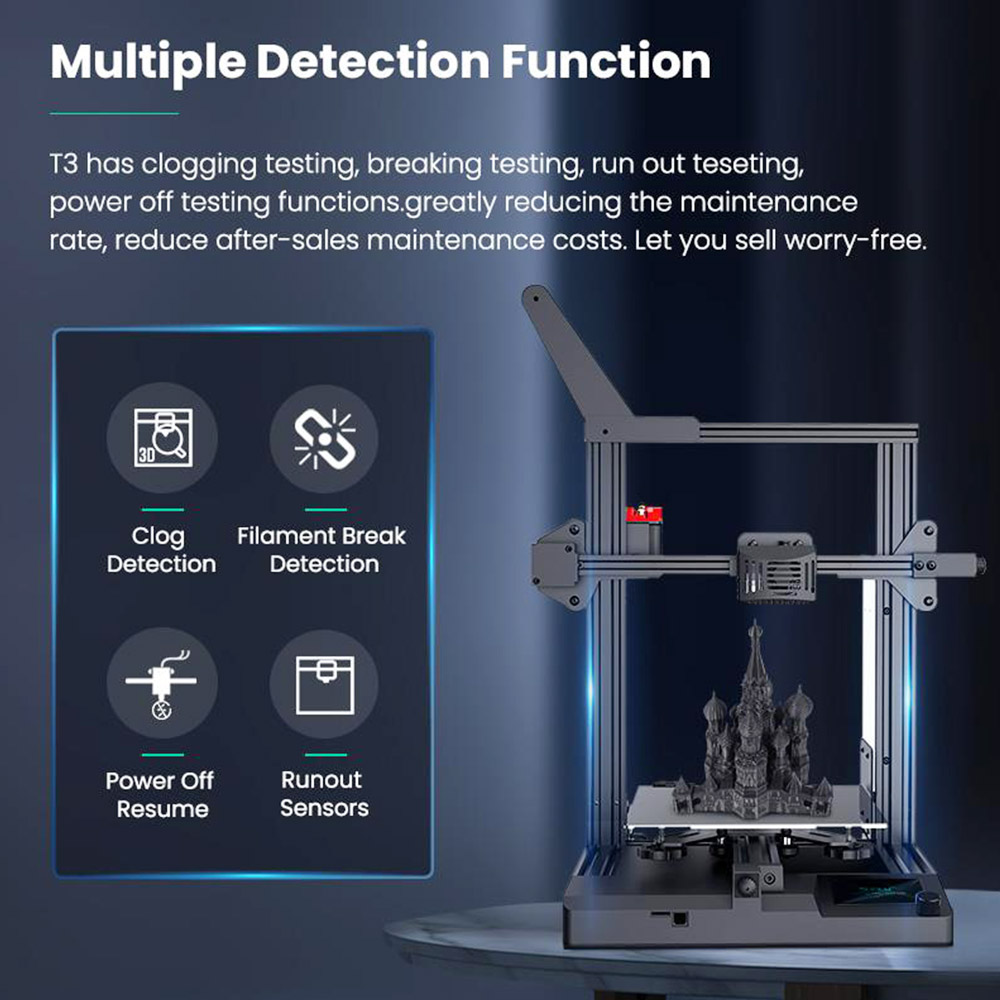 Sunlu T3 3D Printer Up to 250mm/s