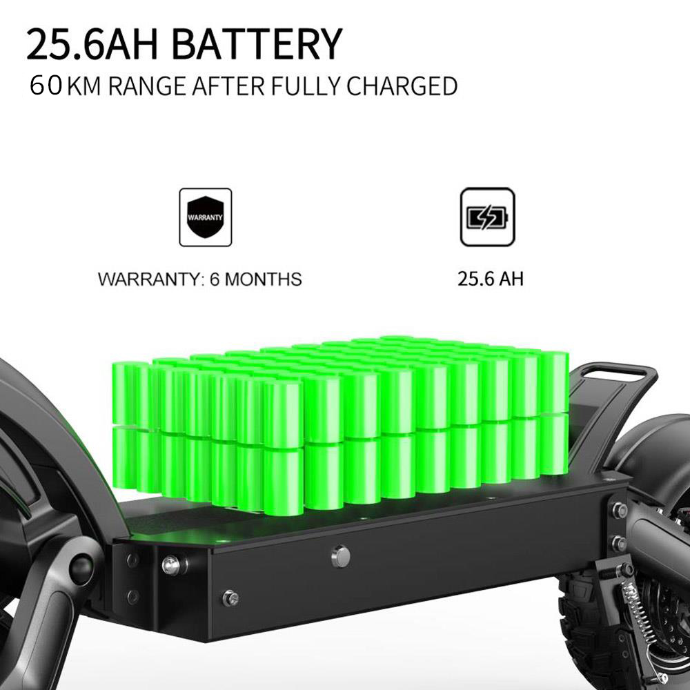 DUOTTS D20 60V 1600W*2 Dual Motors Off-Road Electric Scooter