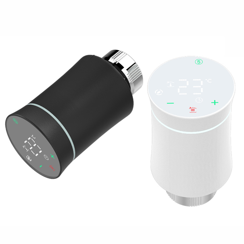 MoesHouse Tuya ZigBee3.0 Radiator Actuator Valve Black