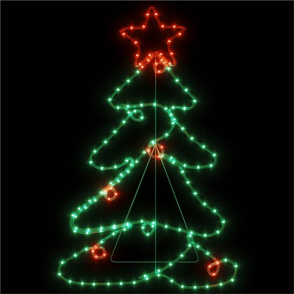 Christmas Tree Figure with 144 LEDs