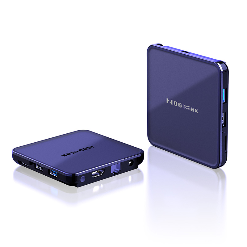 H96 Max V12 TV Box RK3318 Quad-core 4GB+64GB Android 12.0 UK