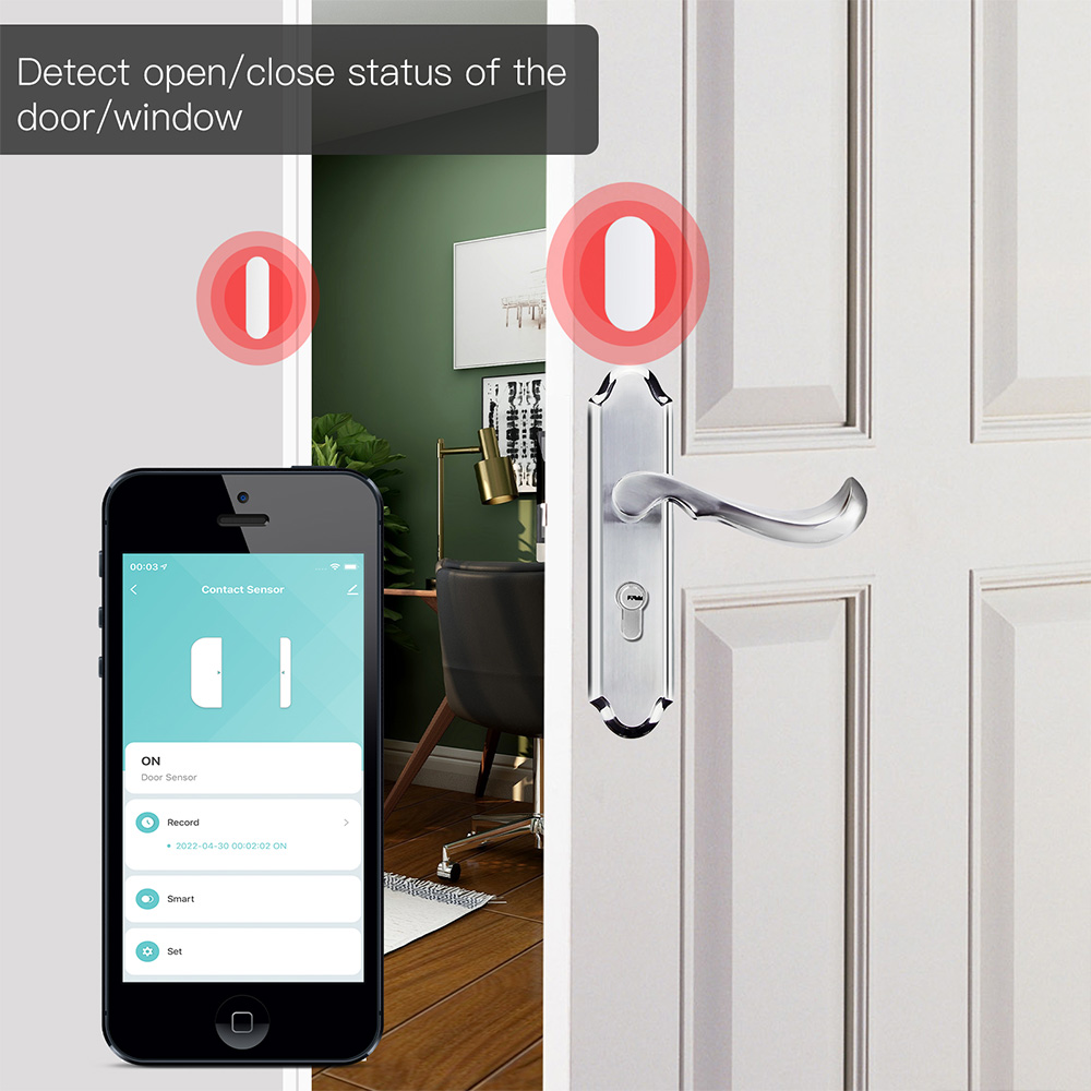 MoesHouse Tuya ZigBee Smart Door Gate Sensor Detector