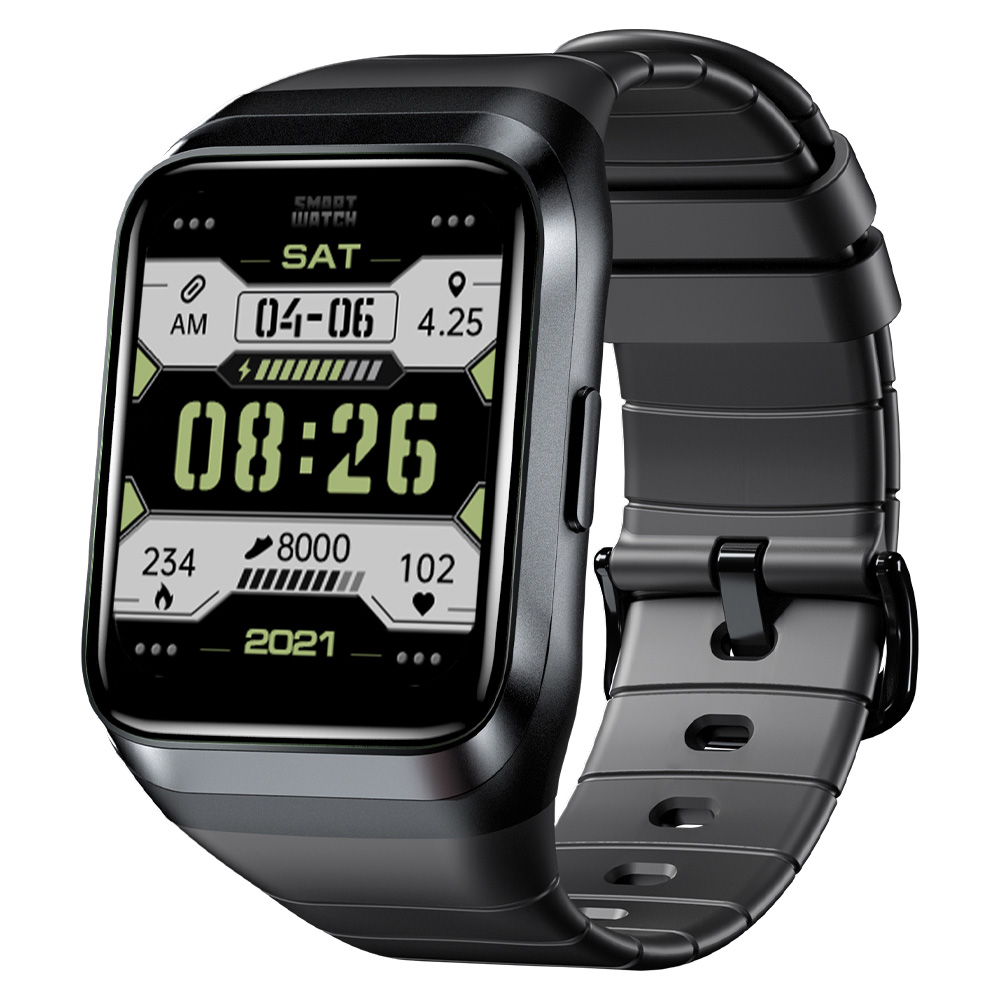 LOKMAT ZEUS 2 Smartwatch 1.69'' TFT Full Touch Screen Black