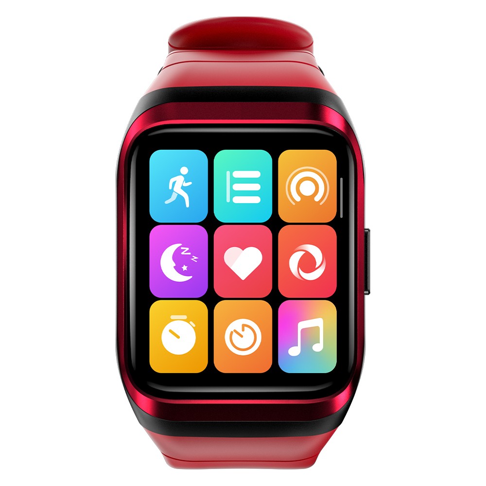 LOKMAT ZEUS 2 Smartwatch 1.69'' TFT Full Touch Screen Red