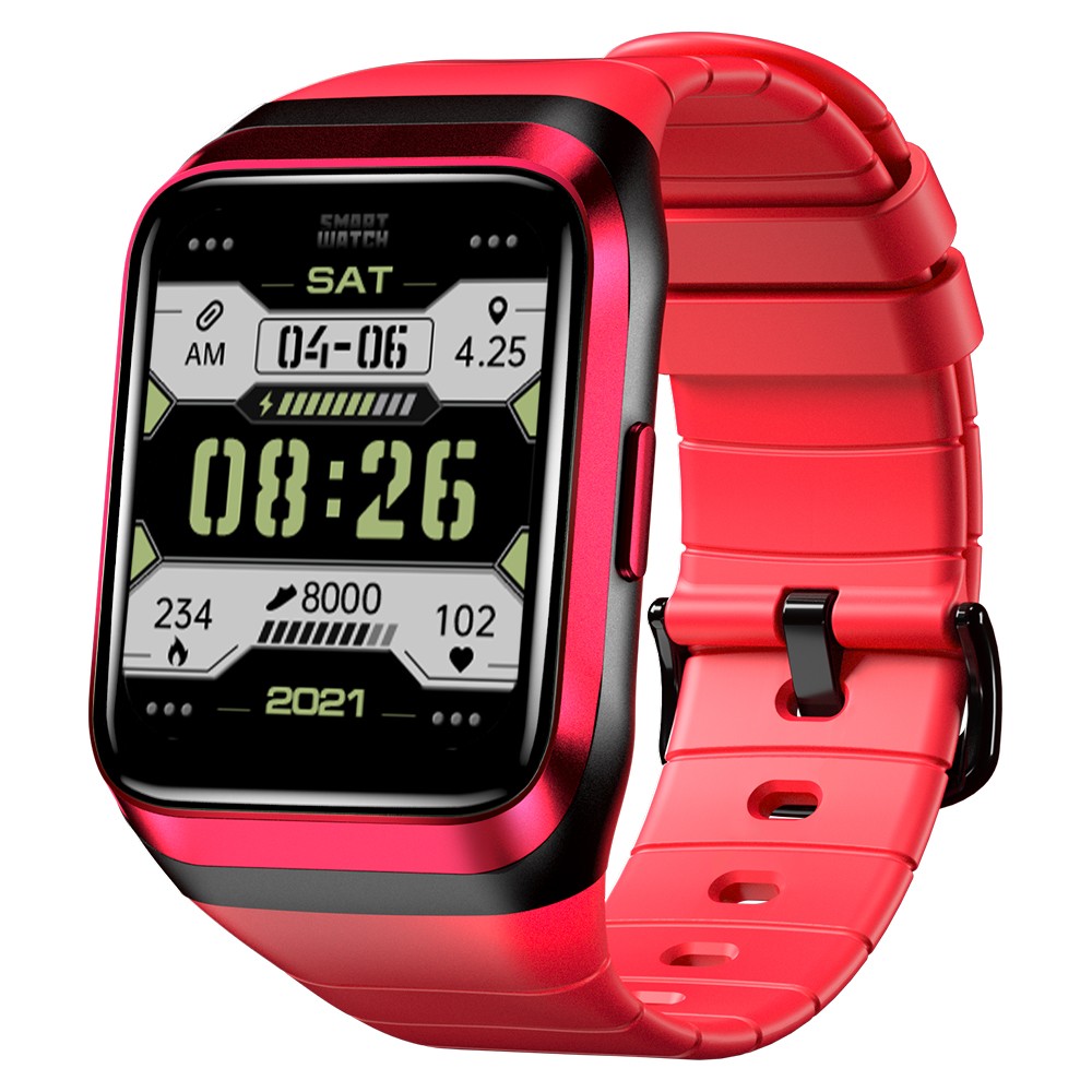 LOKMAT ZEUS 2 Smartwatch 1.69'' TFT Full Touch Screen Red