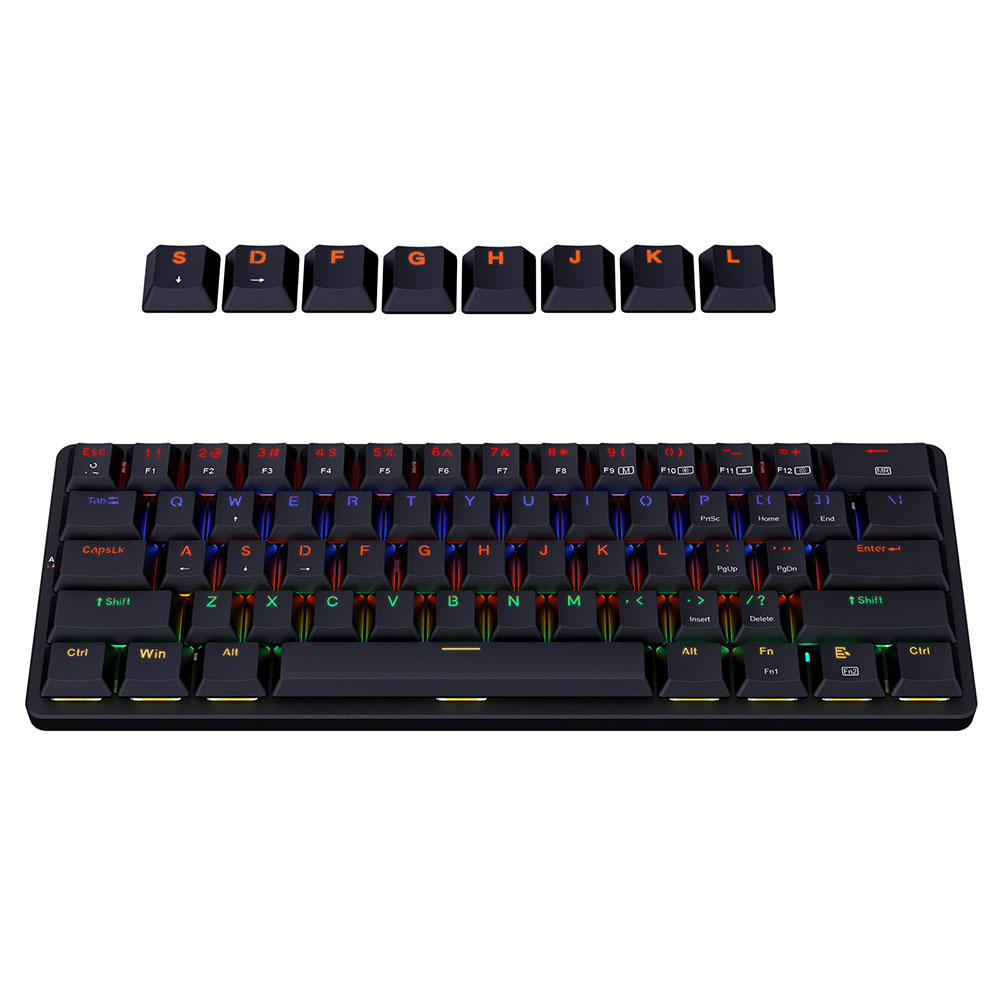 Redragon K615-R Wired Mechanical Keyboard Black