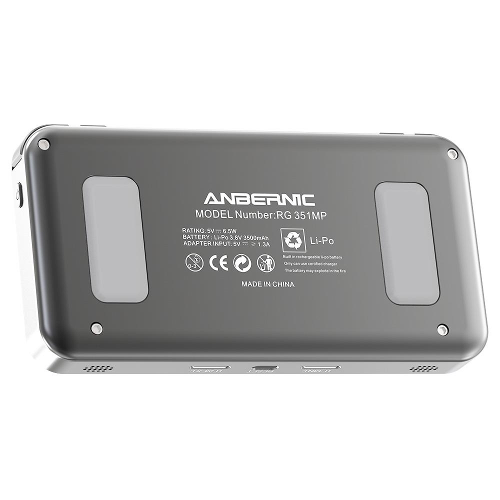 ANBERNIC RG351MP 80GB Retro Game Console Matte Black