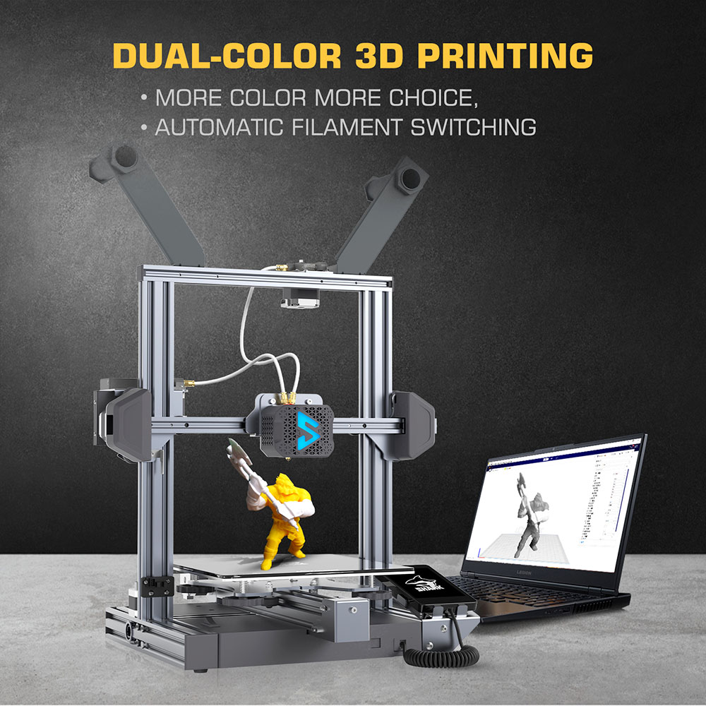 LOTMAXX Shark V3 3D Printer and Laser Engraving