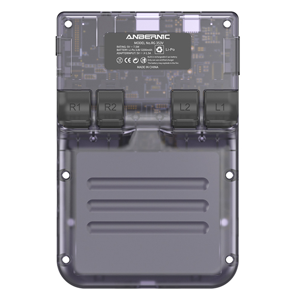 ANBERNIC RG353V Game Console 32GB Android 16GB Linux 128GB TF Card