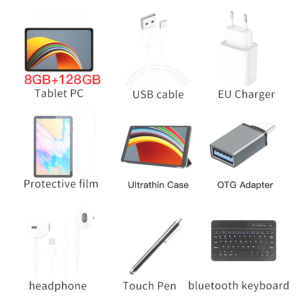 ALLDOCUBE iPlay 40 UNISOC Tiger T618 LTE Tablet with Keyboard