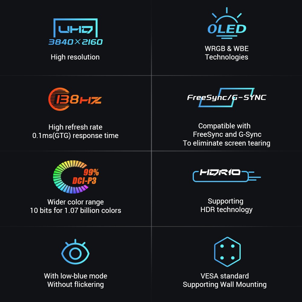 KTC G42P5 Gaming Monitor 42 inch 138Hz OLED