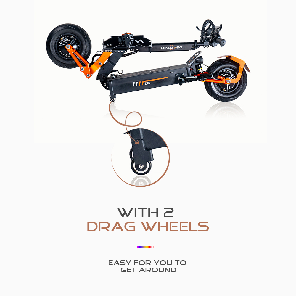 OBARTER D5 Electric Scooter 12 Inch Tire 70Km/h 35AH 2*2500W Motor