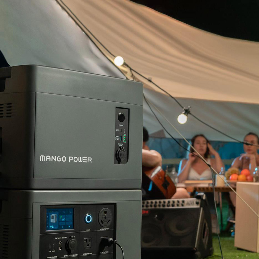 Mango Power 2*Mango Power E Portable Power Stations with mSocket