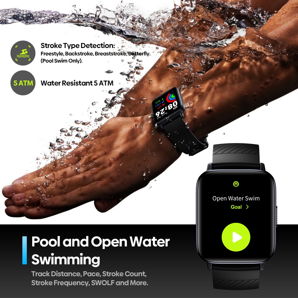 Zeblaze Swim GPS Swimming Smartwatch Golden