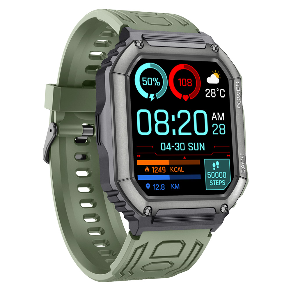 SENBONO C20S Smartwatch 1.8'' Screen Green