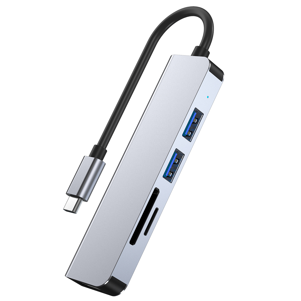 5 in 1 Type-C Dispenser USB 3.0 Hub